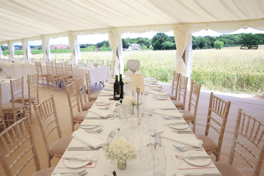 Wedding Marquee Interior Ideas | Weddings in Sussex, Surrey & Kent